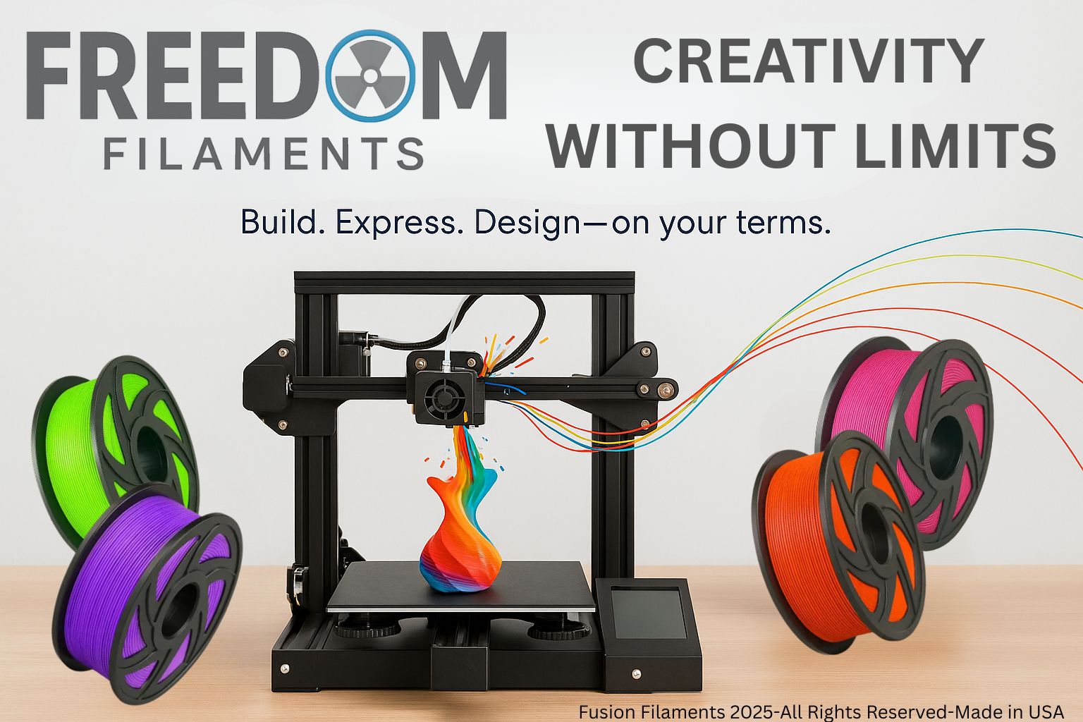 High-Quality 3D Printing Filament | Fusion Filaments
