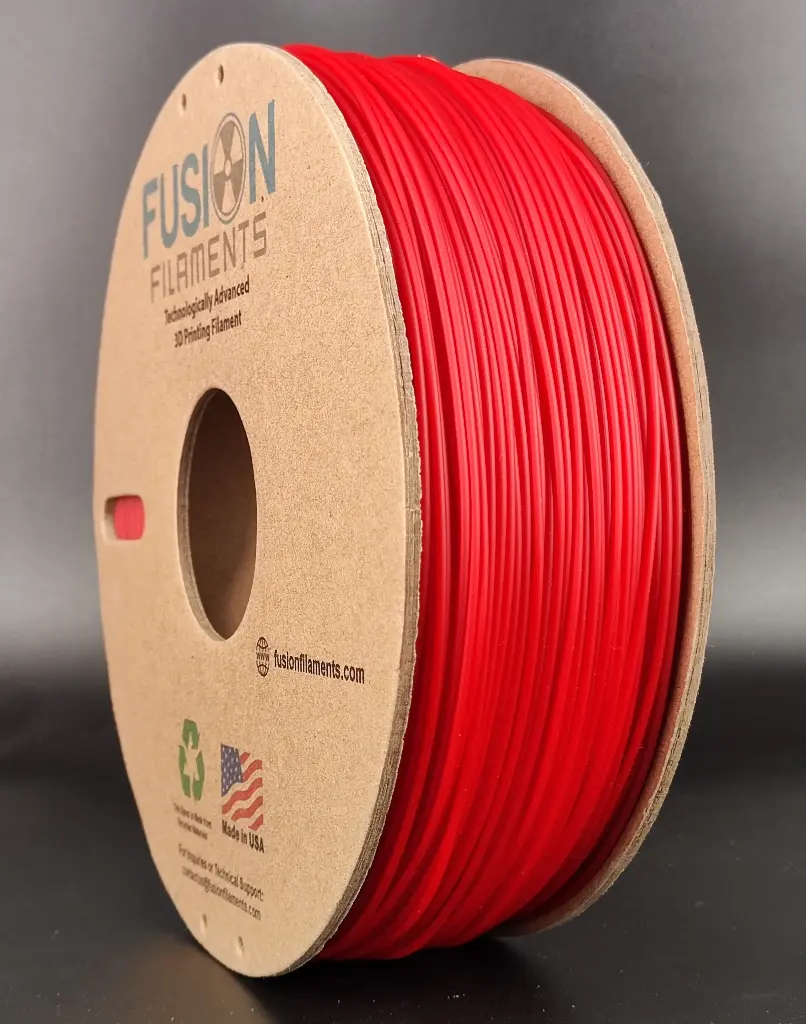 1KG ABS Matte Filament - Seismic Red | Fusion