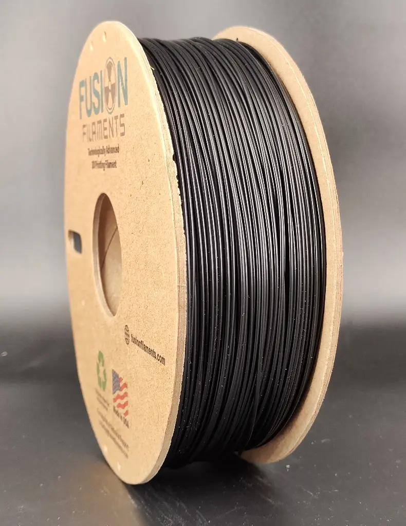 1KG ABS Gloss Filament - Carbon Rod Black | Fusion