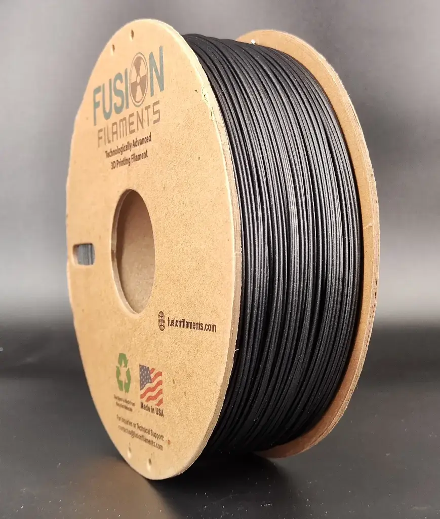 1KG HT-ABS Matte Filament - Ionized Cobalt Black | Fusion
